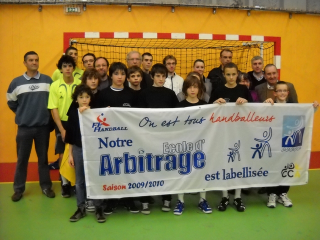 HBC SABLE/SARTHE : Remise Label FFHB «Sifflet d?or» - Arbitrhand ...