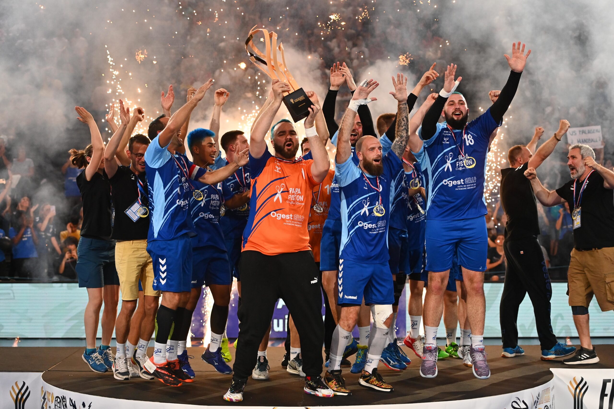 #CoupedeFrance - L'US Palaiseau à la fête ! - FFHandball