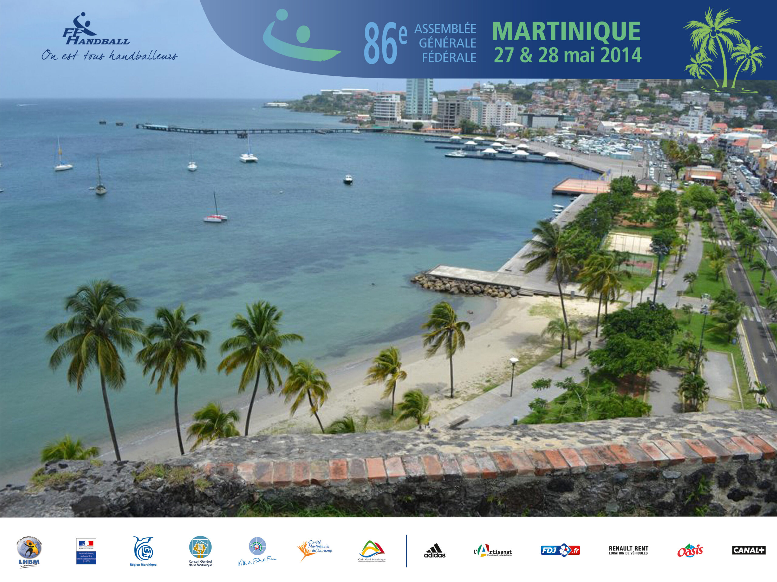La 86e Assemblée Générale en Martinique - FFHandball