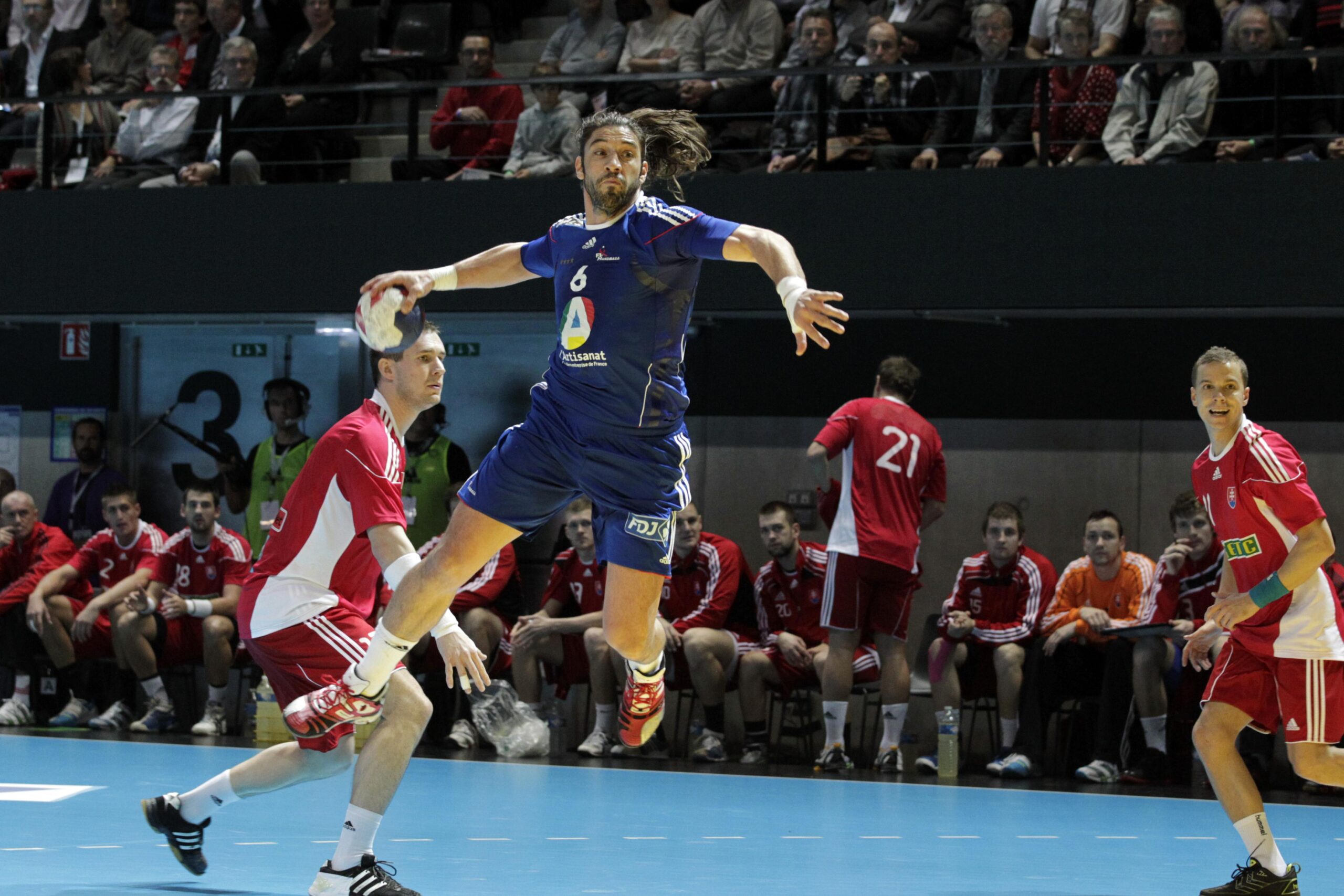 Déchirure musculaire pour Bertrand Gille - FFHandball