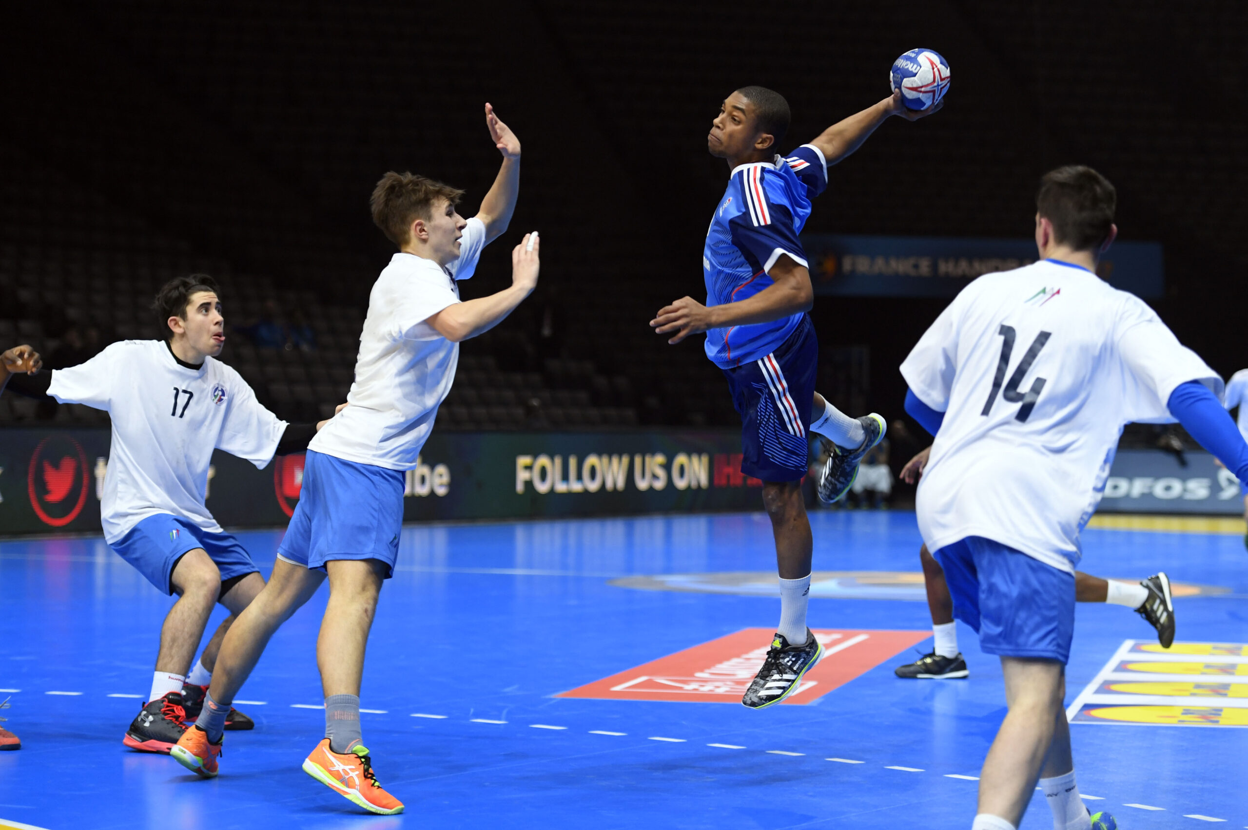 #U18M - La traversée avant le tirage - FFHandball