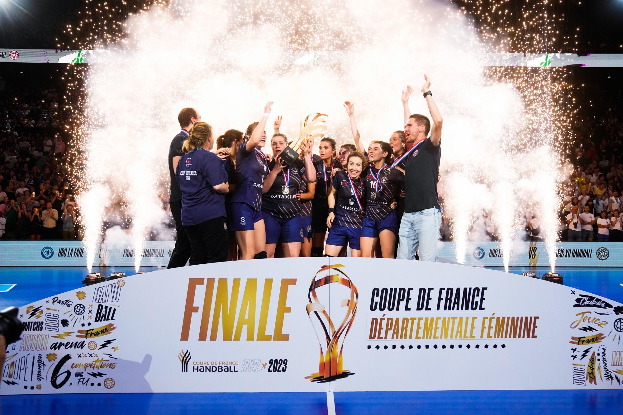 DépFém - Une saison et déjà le titre suprême pour Paris XO - FFHandball