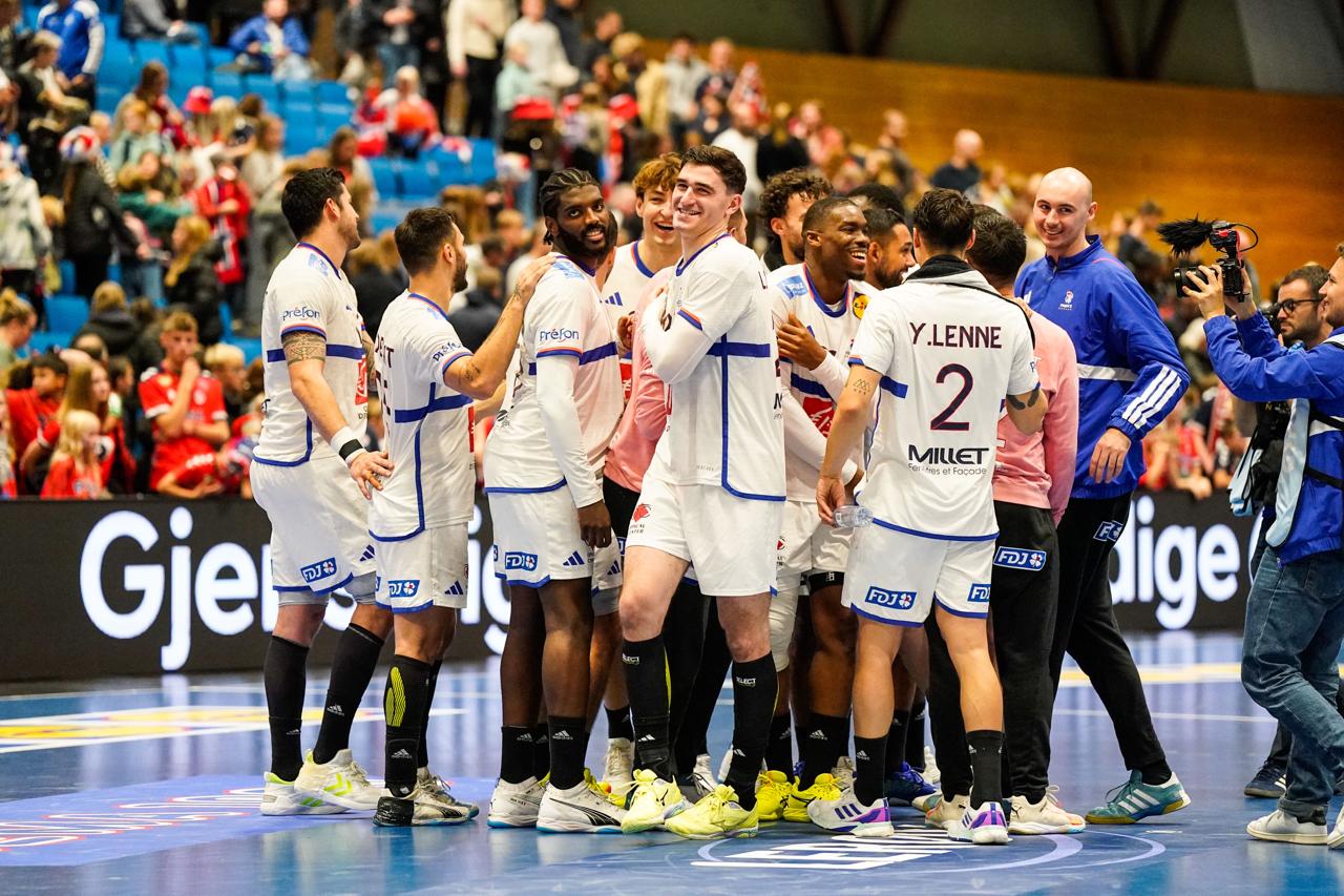 EdFM - EHF EURO CUP - Les Bleus enchaînent par une 2e victoire - FFHandball