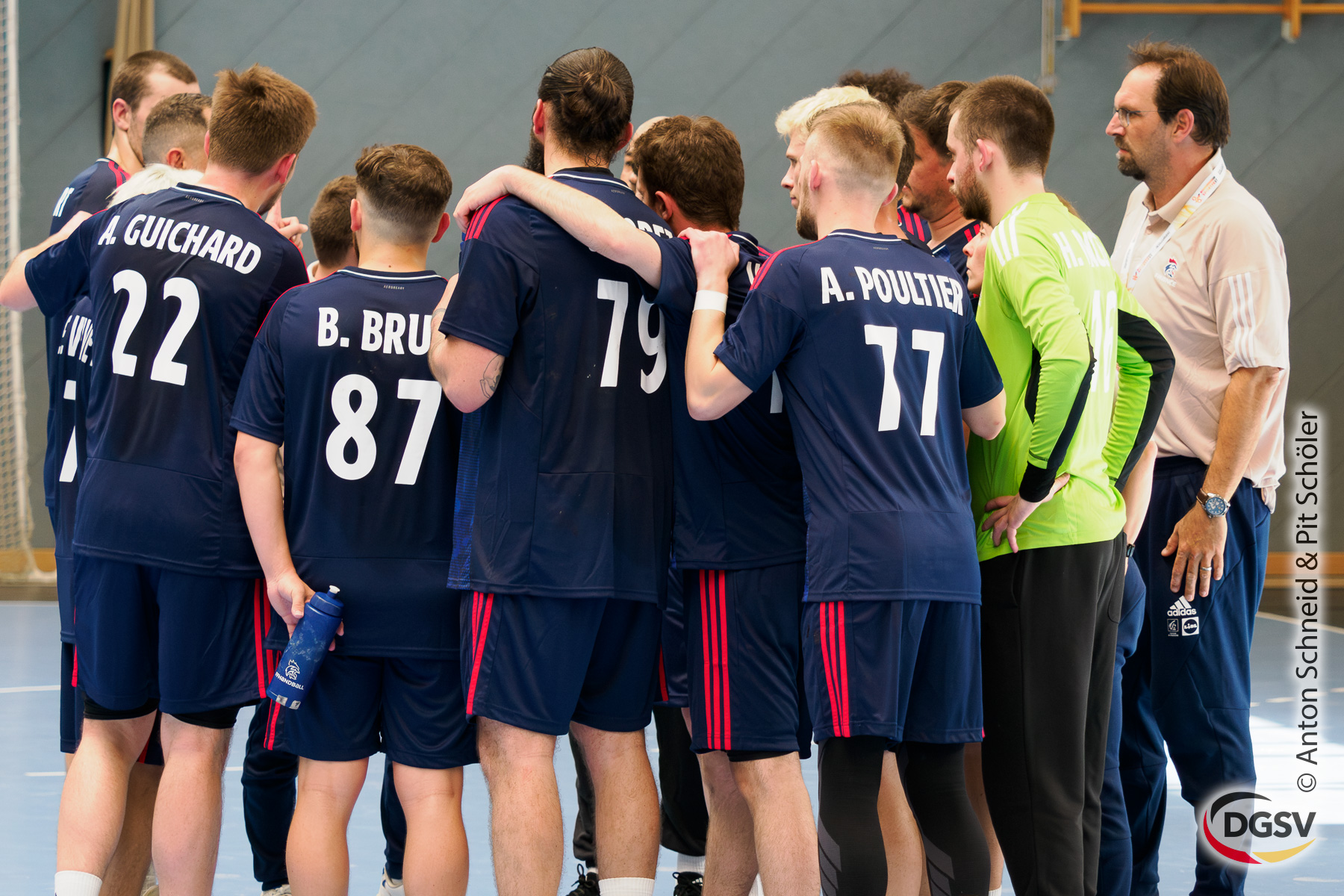 Équipe de France HandSourd - Premiers tests de 2025 - FFHandball