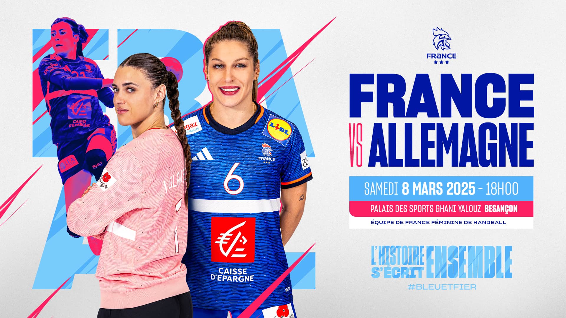FRANCE vs. ALLEMAGNE - Match Amical - FFHandball