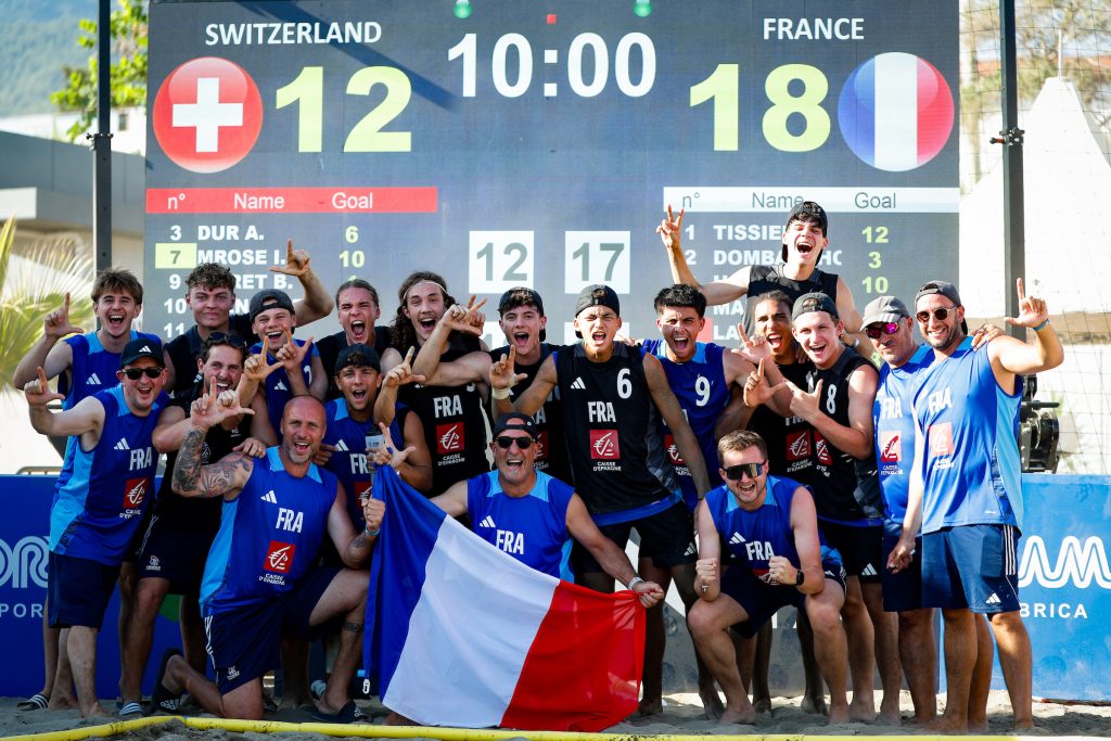 BeachHandball Euro U17 : Direction les quarts ! - FFHandball